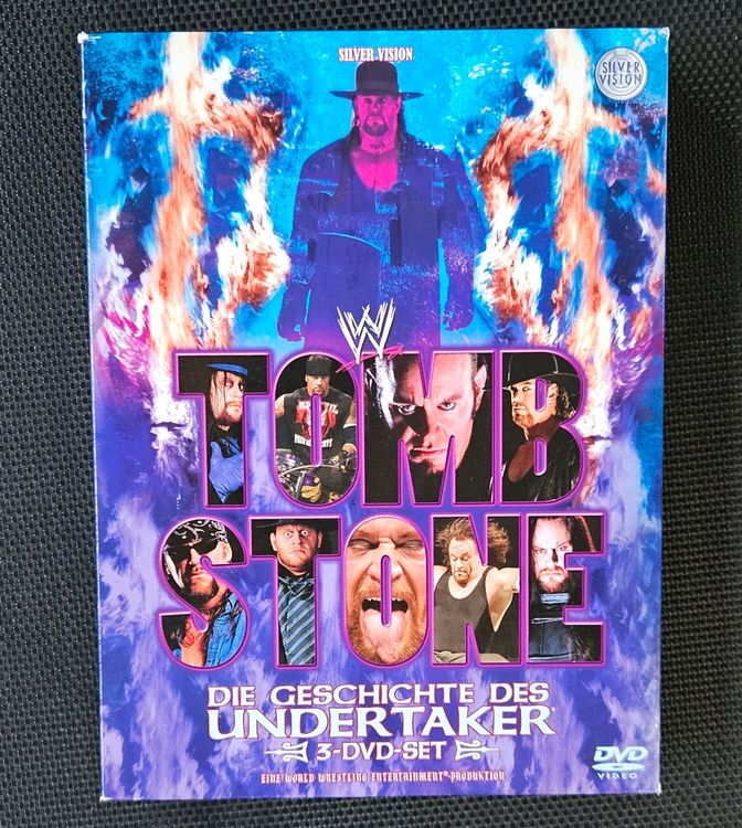 WWE Wrestling The Undertaker Tombstone 3-DVD-Set WWF ECW (Gebraucht) in ...