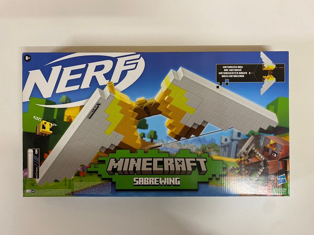 Neu - Nerf Minecraft Sabrewing | Kaufen auf Ricardo