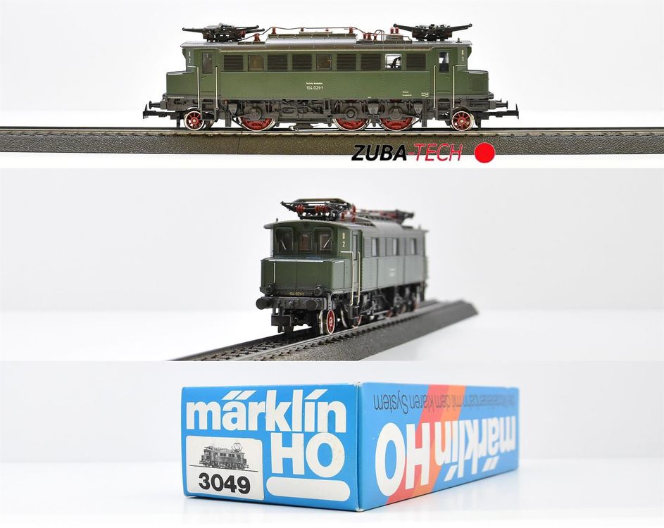 Märklin 3049 E-Lok BR 104 DB H0 WS OVP (Gebraucht) in St. Gallen für ...