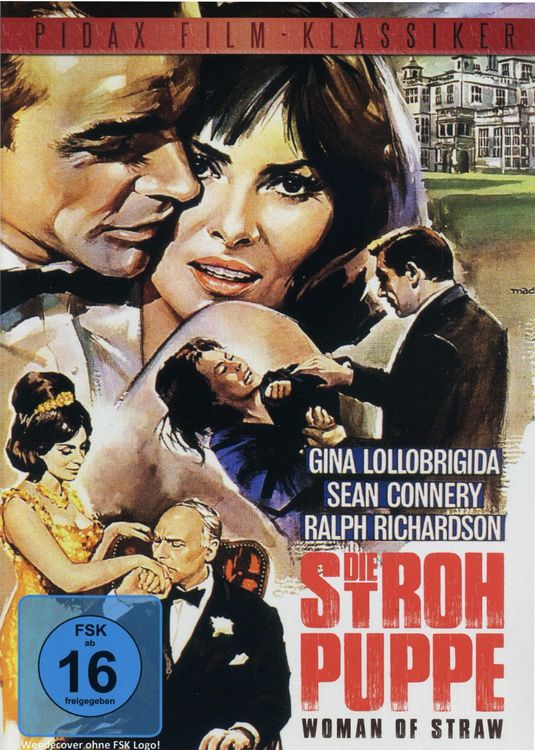 Die Strohpuppe. Connery, Lollobrigida, Richardson (DVD) 1964 (Neuf (Voir description)) à ...