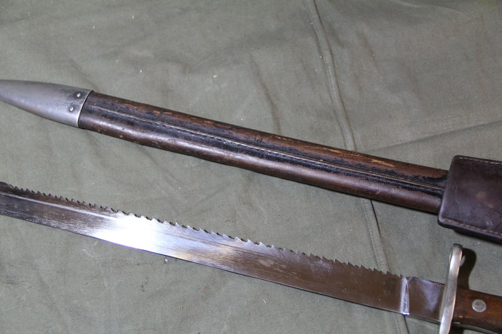 Säbelbajonett Faschinenmesser Ord. 1914, ohne Nummer, TOP (Gebraucht ...