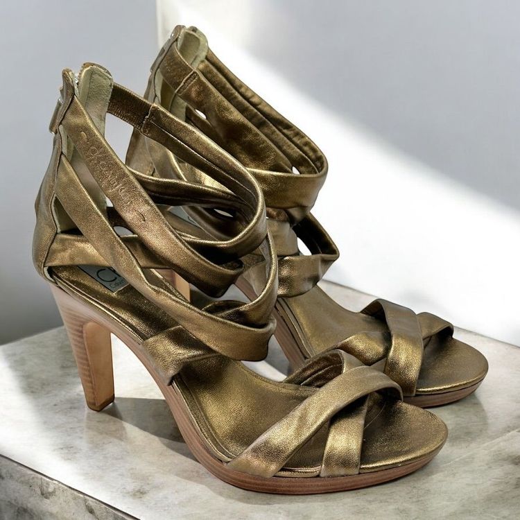 Sandales d'été Calvin Klein, couleur bronze, pointure 41 (D'occasion) à ...