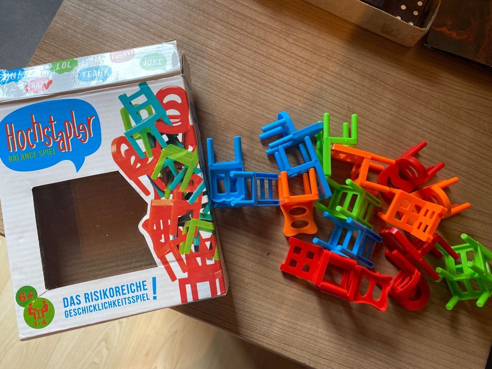 Hochstapler Spiel / Motorik Spiel (Gebraucht) in Neuheim für CHF 4.5 ...
