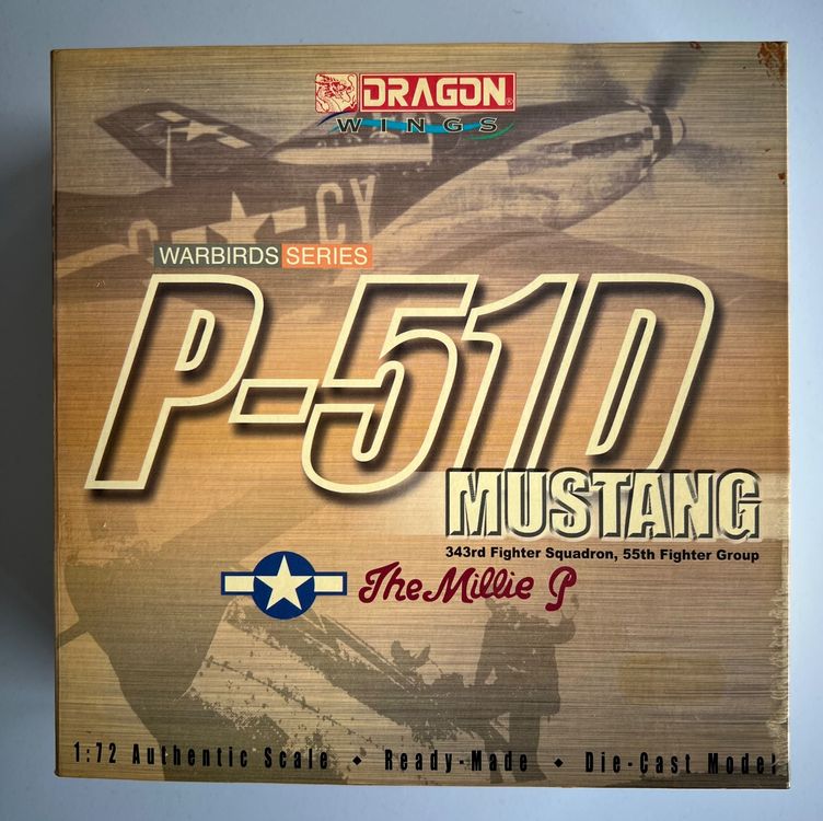Dragon Wings 50003 P-51D Mustang The Millie 343rd Fighter Sq (Neu und ...
