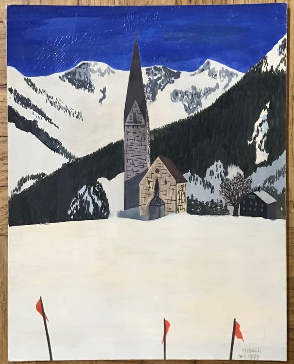 Engadin Gemälde Signiert (Gebraucht) in Root für CHF 15 – mit Lieferung auf Ricardo kaufen