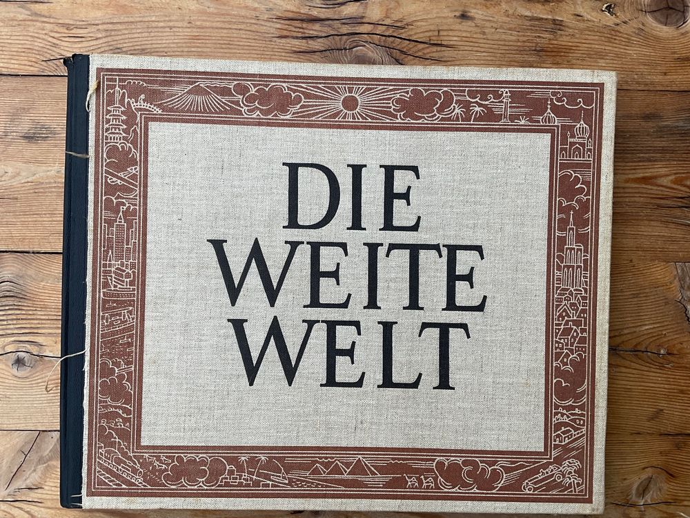 Altes Buch, Bildband “die weite Welt” 1929 (Gebraucht) in Meilen für ...
