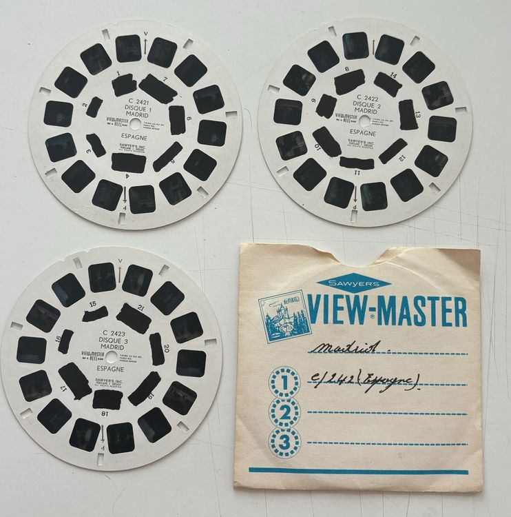 Sawyer's View-Master 3-D - Madrid | Kaufen auf Ricardo