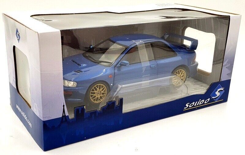 Subaru Impreza Coupé B22 STi 1998 RHD dunkelblau met. 1:18 | Kaufen auf ...