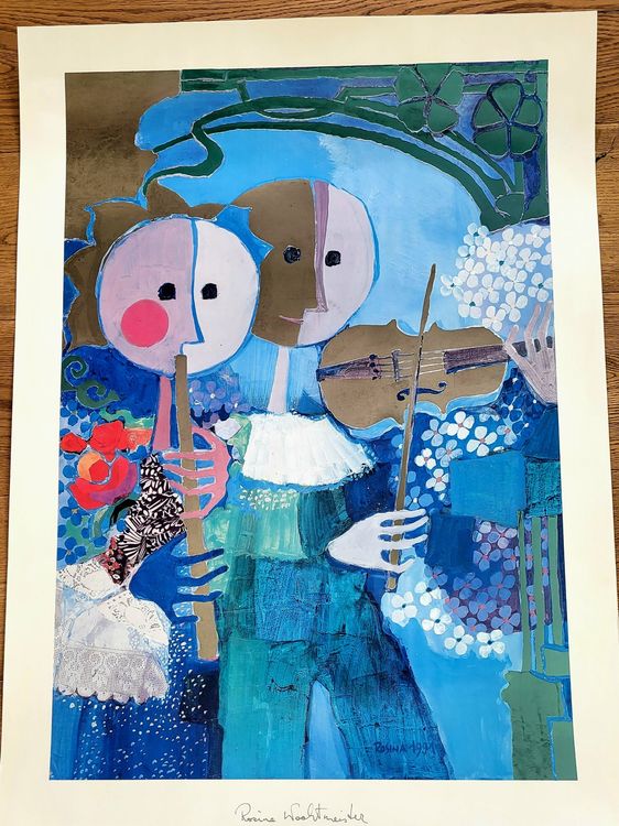 Poster /Bild Rosina Wachtmeister (Gebraucht) in Seltisberg für CHF 1 – mit Lieferung auf Ricardo ...