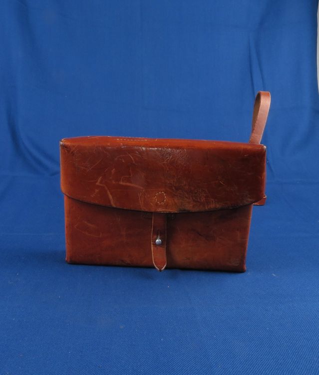 Militärtasche braunes Leder | Kaufen auf Ricardo