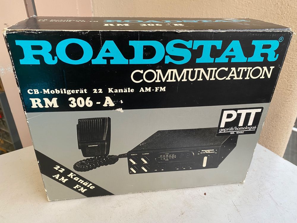CB-Funkgerät ROADSTAR RM 306-A + Zubehör PTT geprüft (Gebraucht) in ...
