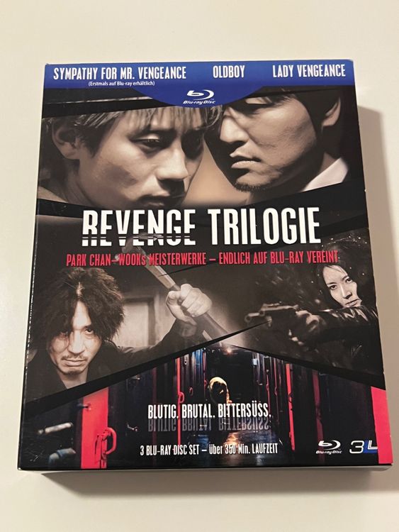 Revenge Trilogie Blu-ray: Sympathy, Oldboy, Lady Vengeance | Kaufen auf ...
