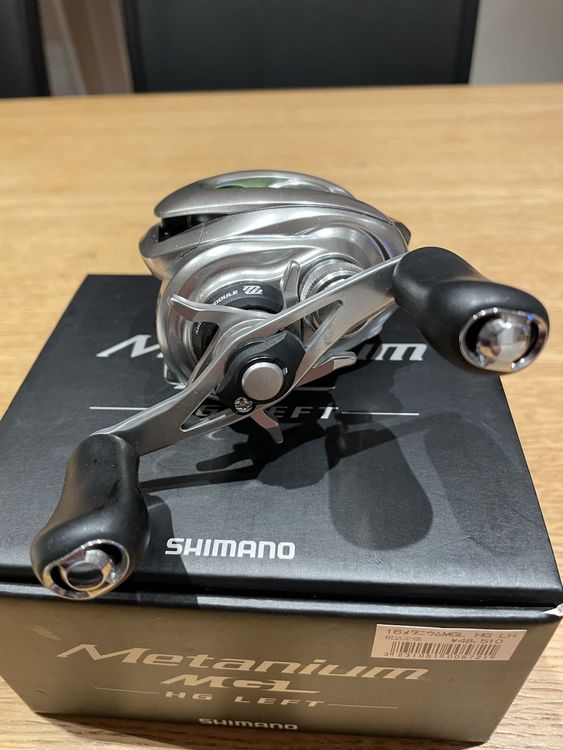 Shimano Metanium MGL HG Linkshand Baitcaster Rolle (Gebraucht) in ...