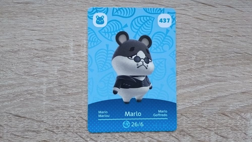 Animal Crossing amiibo Karte, Marlo EU Nr. 437 (Neu (gemäss ...