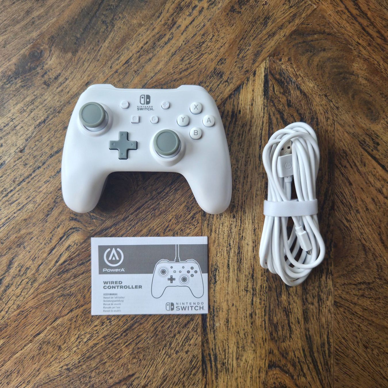 Switch Power A Wired Controller Matt Weiss / Grau (Gebraucht) in Zürich für CHF 12 – mit ...