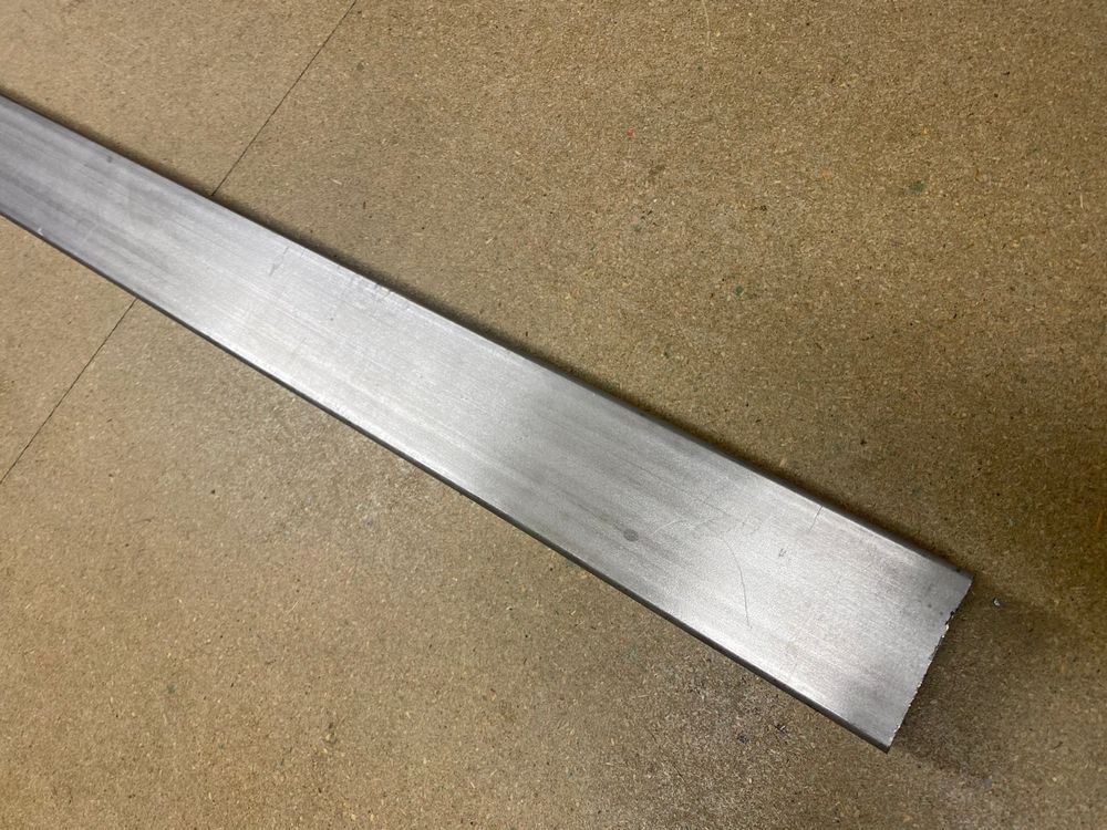 Chromstahl- Rechteckrohr V2A, 60 x 40 x 2, Länge 1,22 Meter (Gebraucht ...
