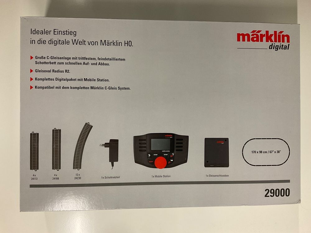 Neues Märklin Digital Einsteiger Set 29000 (Neu und originalverpackt ...