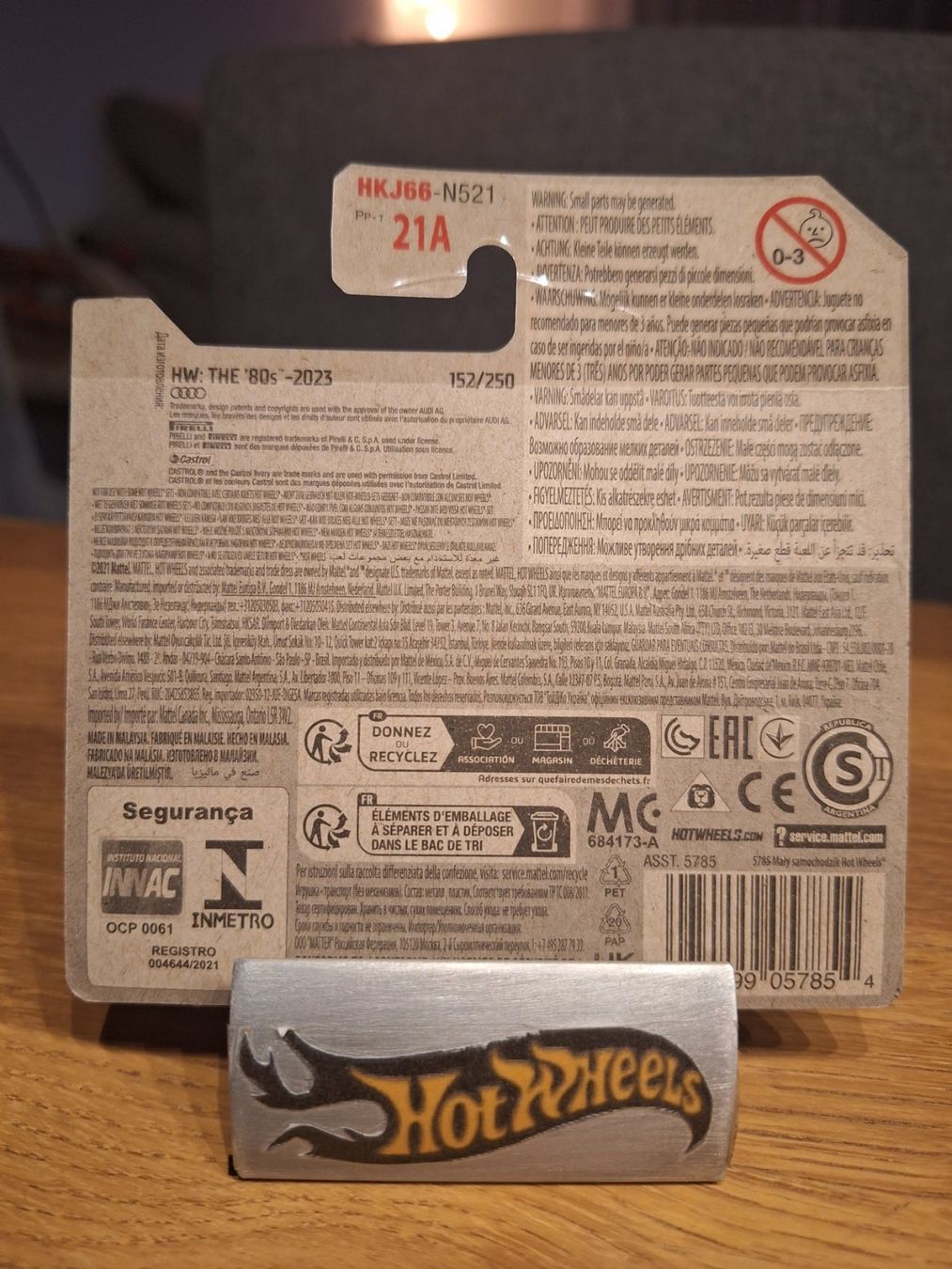 Hot Wheels HW The 80s 2023 84 Audi Sport Quattro 9/10 S (Neu und ...