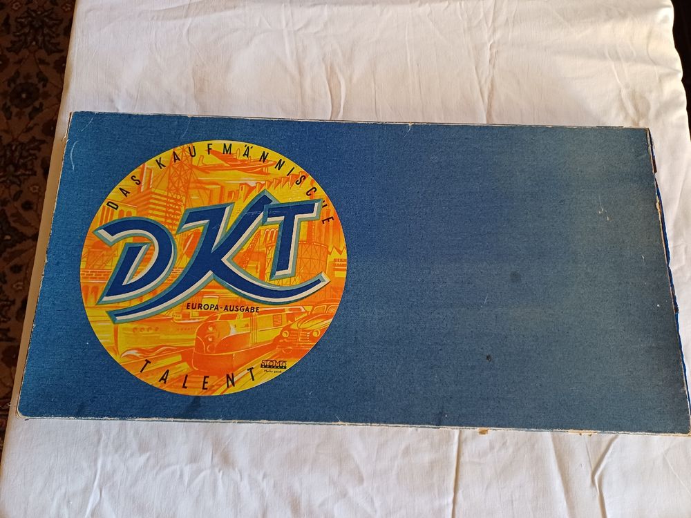 Altes Würfelspiel:Das kaufmännische Talent DKT | Kaufen auf Ricardo