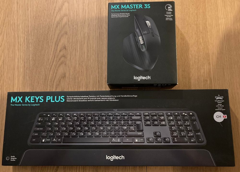 Logitech MX Combo: MX Keys Plus Tastatur + MX Master 3S Maus (Neuf avec ...