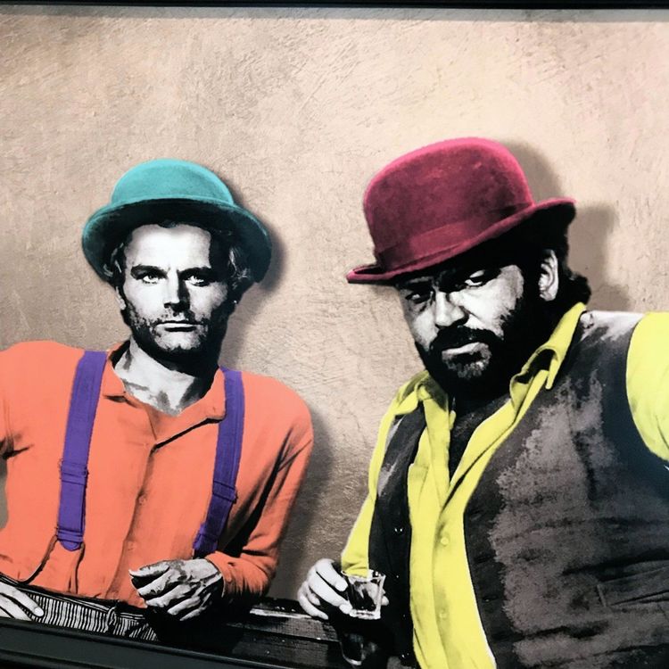 Bud Spencer Terence Hill Pop Art Kunst Modern Bild Bar Drink (Neu ...