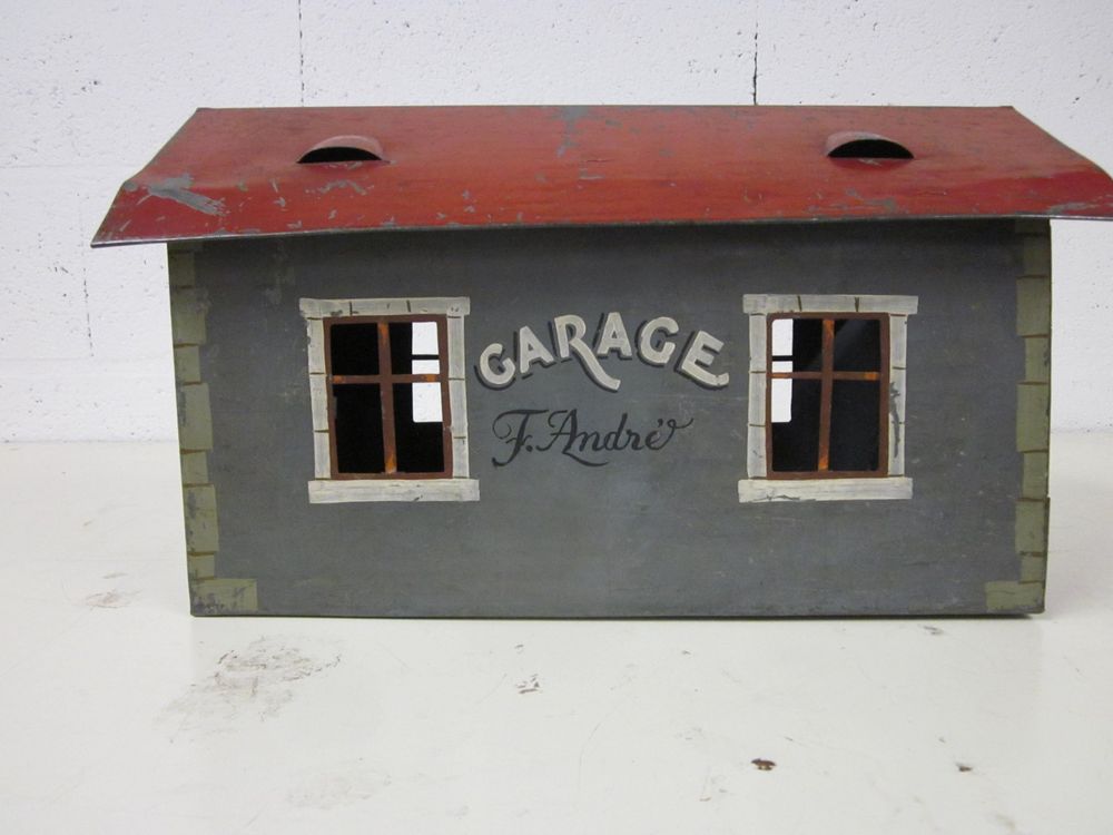 Ancien Garage Jouet Tole 1930 (Gustav Lehmann) (Gebraucht) in Grand ...