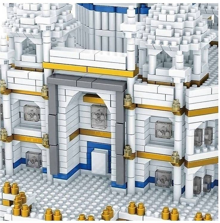 NEU Taj Mahal Mini Lego Nano Blocks Klemmbaustein 3950 Teile (Neu und ...