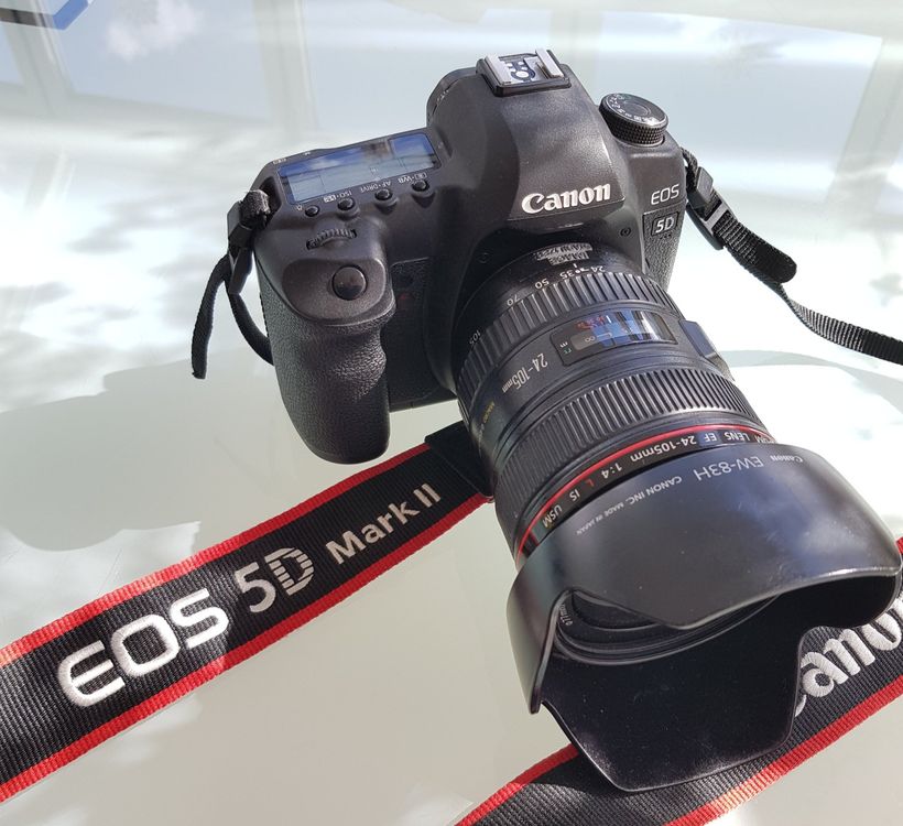 Spiegelreflexkamera Canon EOS 5D Mark 2 inkl. 2 Stk Objektiv | Kaufen auf Ricardo