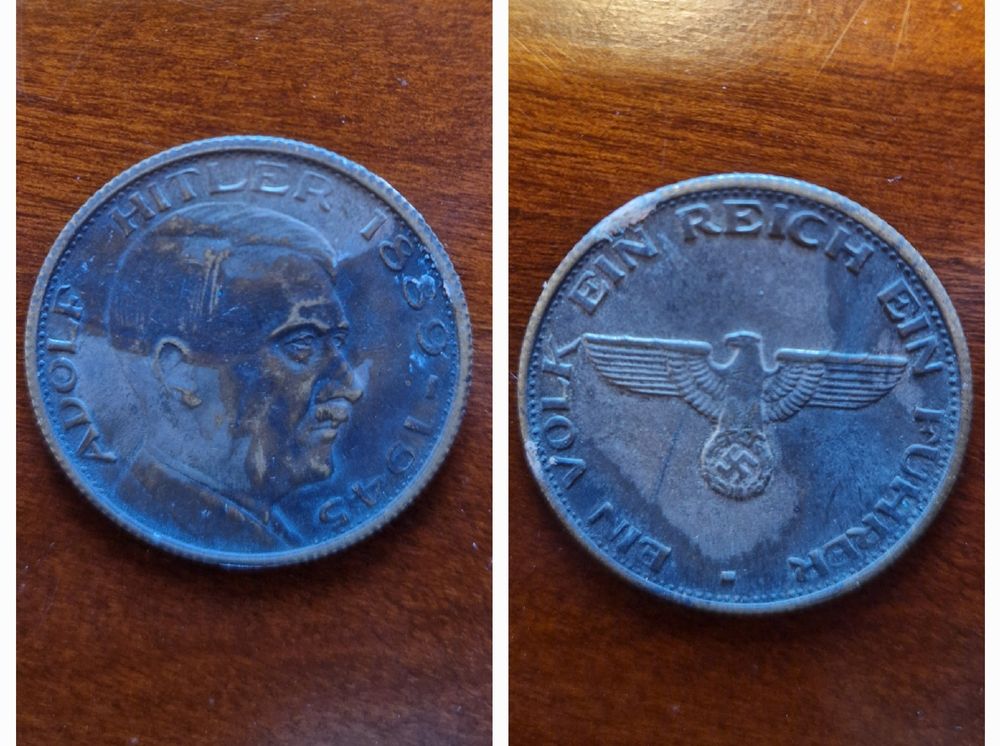 Pièce commémorative Adolf Hitler | Kaufen auf Ricardo