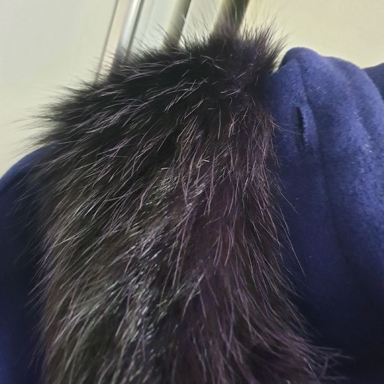 Betty Barclay schöner Kurzmantel mit Echtpelz Gr. 42 (Gebraucht) in ...