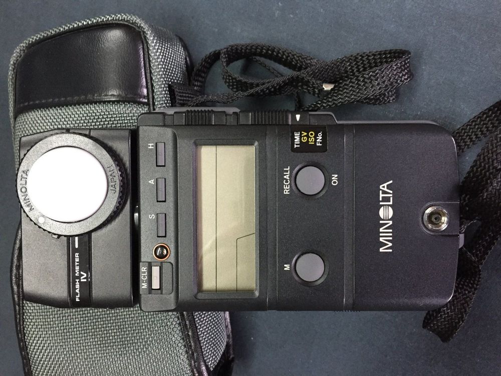 Minolta Belichtungsmesser Flash Meter IV | Kaufen auf Ricardo
