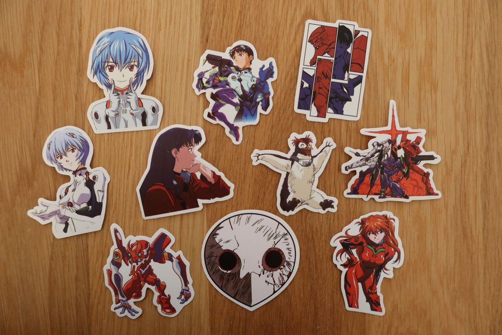 Neon Genesis Evangelion NERV EVA Sticker (Neu (gemäss Beschreibung)) in ...