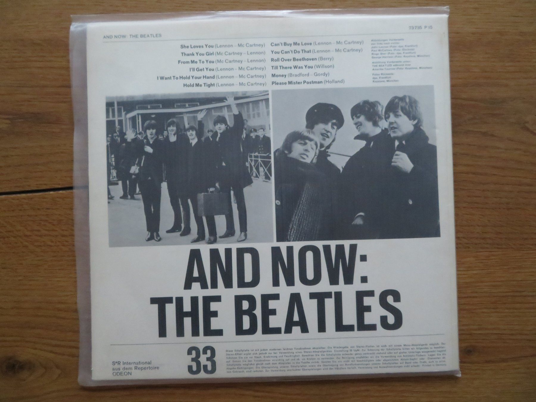The Beatles - And Now: The Beatles - Schallplatte Vinyl Top! (Neu ...