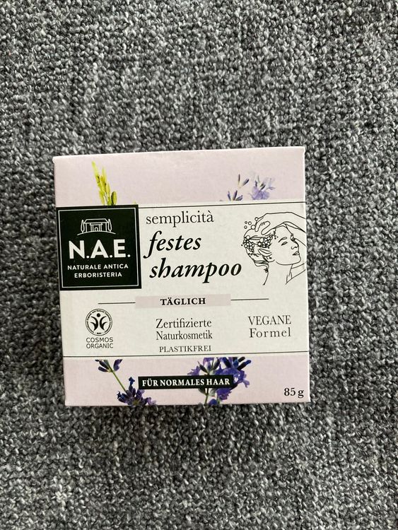 N.A.E. festes Shampoo Vegan, normales Haar (Seife) (Gebraucht) in ...