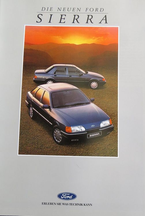 Prospekt Ford Sierra 1987 inkl. Preisliste ( CH ) ! | Kaufen auf Ricardo