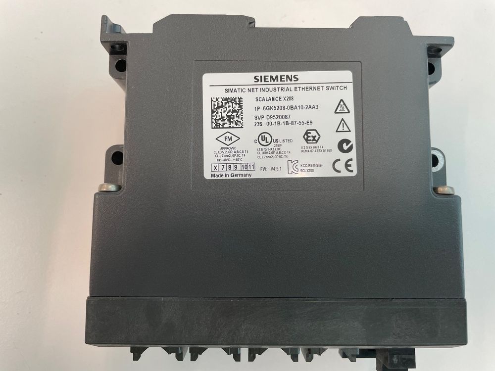 Siemens Net Scalance X208 | Kaufen auf Ricardo