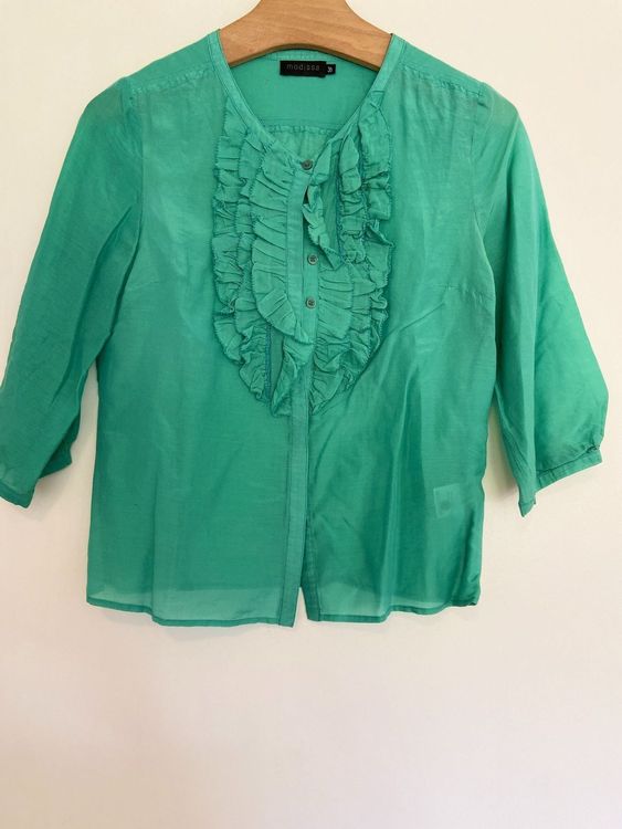 Modissa Seiden Bluse / Top gr 36 (Gebraucht) in Jonen für CHF 25 – mit Lieferung auf Ricardo kaufen