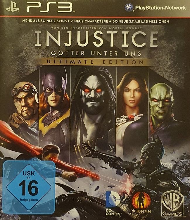 Sony PlayStation 3 Game (PS3) Injustice - Götter unter uns (Gebraucht ...