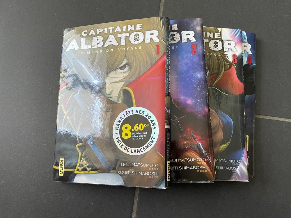 Capitaine Albator tomes 1-4 French (Gebraucht) in Fribourg für CHF 28 ...