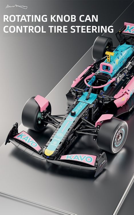 Technic F1 Build Your Own Formula 1 Racing Car - 2300pcs (Neu (gemäss ...