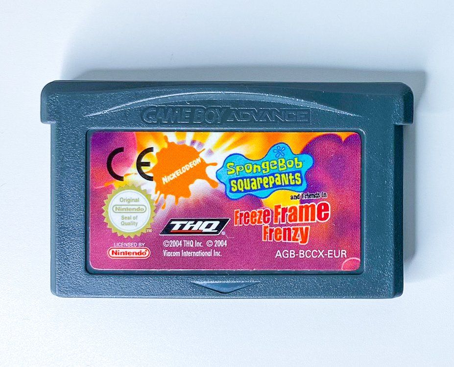 Spongebob Squarepants Freeze Frame Frenzy Gameboy Advance (Gebraucht ...