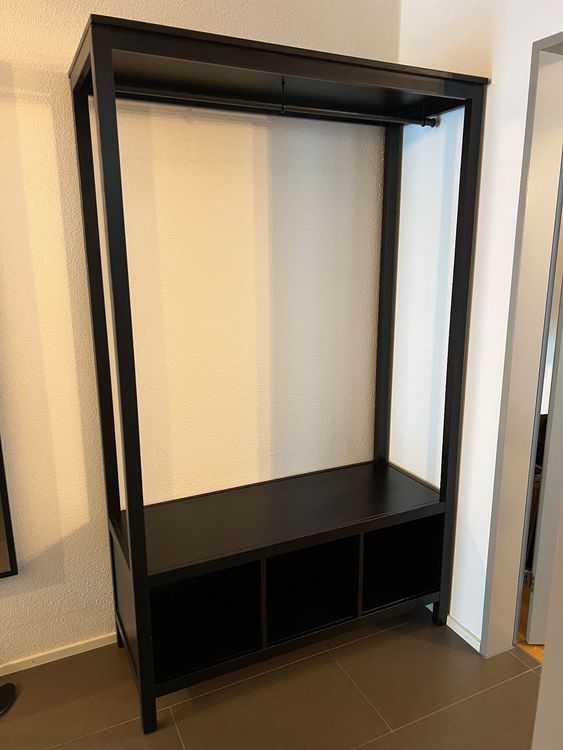 Stilvolle Garderobe Schwarz Ikea Bilder