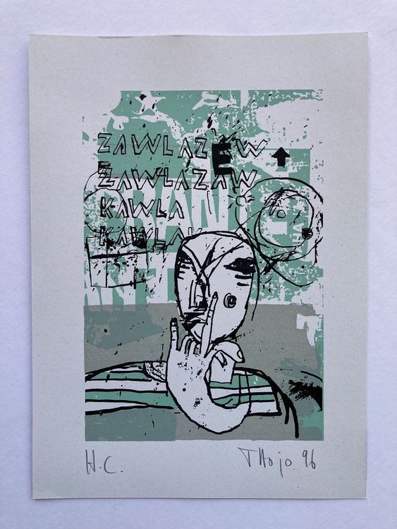 Thomas Jost, Serigrafie, handsigniert | Kaufen auf Ricardo