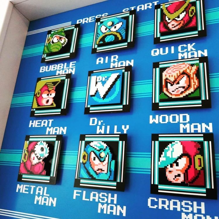 Mega Man 2 NES Papercraft Diorama | Kaufen auf Ricardo