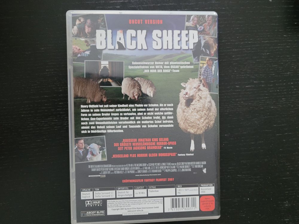 Black sheep uncut dvd | Kaufen auf Ricardo