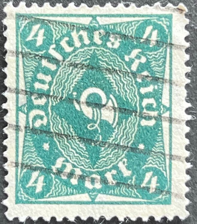 DR - Deutsche Reich Briefmarke (Gebraucht) in Chiasso für CHF 1 – mit ...