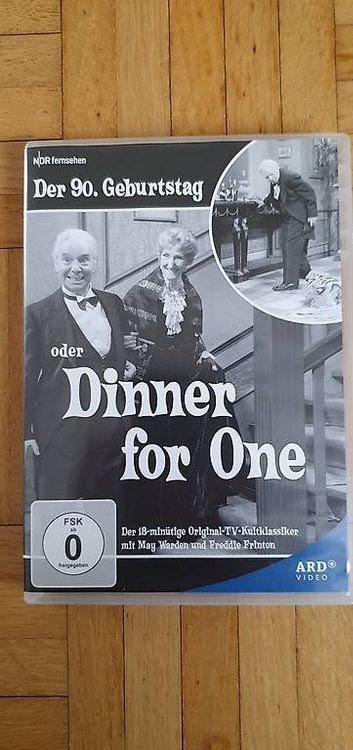 Dinner for One DVD, 90. Geburtstag, Kult Sketch! | Kaufen auf Ricardo