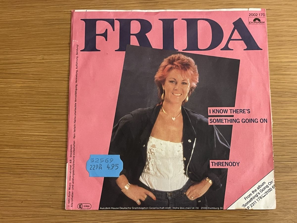 Frida (ABBA) I know there‘s something going on (Gebraucht) in Basel für ...