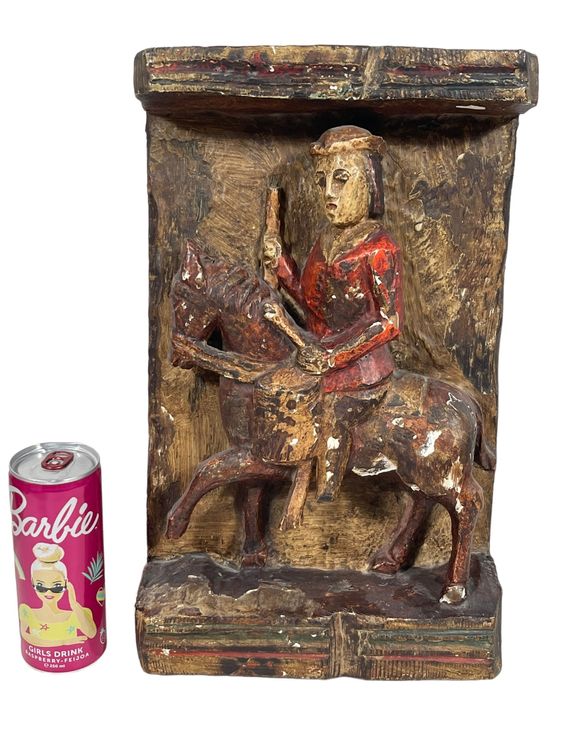 Grosse Antike Heilige Skulptur aus Holz (Gebraucht) in Root für CHF 65 – mit Lieferung auf ...