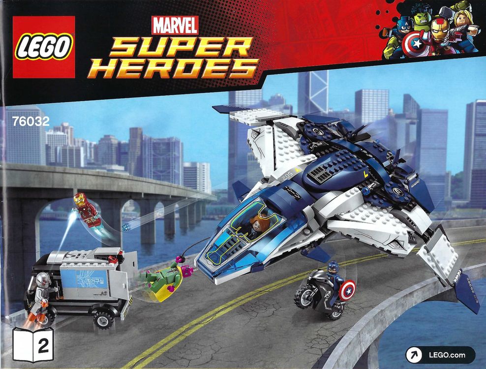LEGO® 76032 Super Heroes - The Avengers Quinjet City Chase | Kaufen auf ...